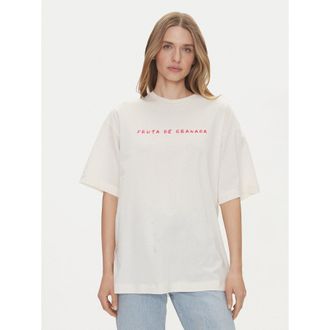 Vero Moda T-Shirt Taz Hailey 10337839 Wei&szlig; Regular Fit