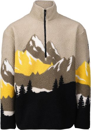 Brunotti Rodrigo-Print Men Fleece Black - S