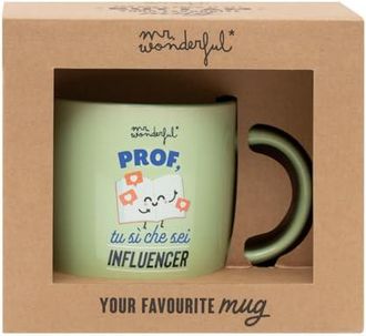 Mr. Wonderful WOA2402270IT Tasse, Keramik