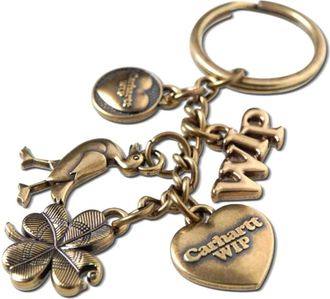 Carhartt Work in Progress unisex, Accessoires, Jaune, Taille: ONE Size Porte-cl&eacute;s Charms