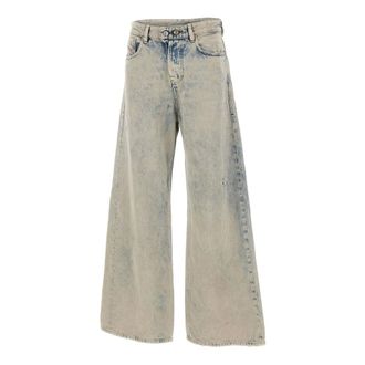 Diesel Femme, Jeans, Bleu, Taille: W27 L32 Wide Jeans