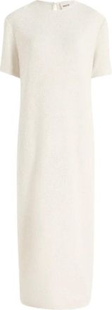 Khaite Femme, Robes, Beige, Taille: 38 FR Webber Dress