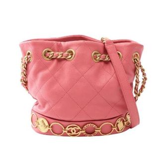 Chanel Pre-owned Matelasse Lambskin Shoulder Bag - - Pre-owned - Damen - Rosa - ONE SIZE