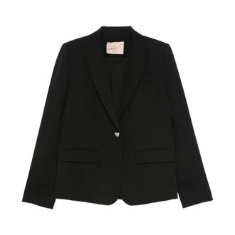 Twinset Blazer 262Tp204400006 - Femme - Vestes - Noir - Taille: 44 FR