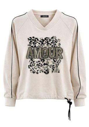 Tuzzi Nero T-Shirt mit Raffung