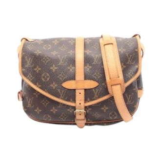 Louis Vuitton Pre-owned Saumur 30 Monogram Schultertasche - - Pre-owned - Damen - Braun - ONE SIZE