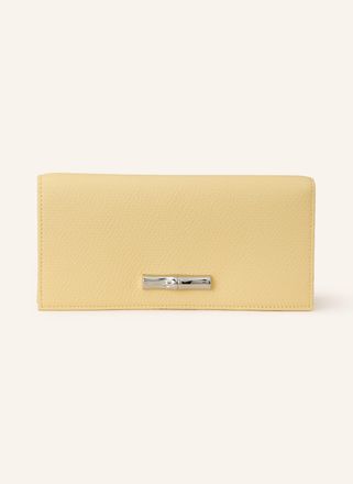 Longchamp Geldb&ouml;rse Le Roseau gelb