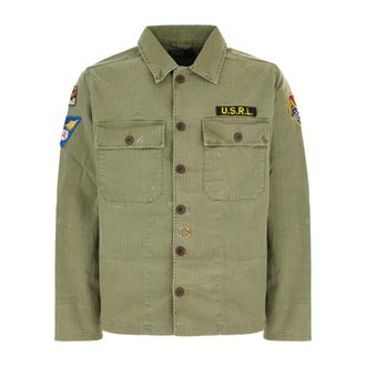 Polo Ralph Lauren Stylische Hemden f&uuml;r M&auml;nner und Frauen - - Jackets - Herren - Gr&uuml;n - L