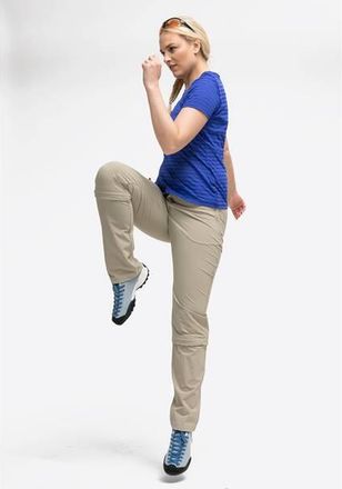 Maier Sports Damen Hose Arolla Da-Zip Off Hose el. (kurz)