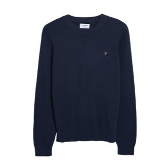 Farah Rainhill Pullover f&uuml;r Herren, Regul&auml;r (wahres Marienblau)