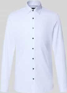 Olymp No. 6 Super Slim Fit Business-Hemd mit Kentkragen