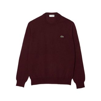 Lacoste Rundhals-Strickware - - Knitwear - Herren - Braun - L