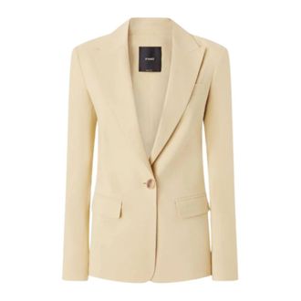 Pinko Ogni Volta Giacca - - Jackets - Damen - Gelb - S
