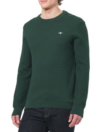 GANT Micro Texture C-Neck