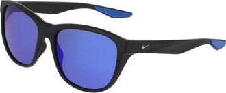 Nike unisex, Accessoires, Noir, Taille: 55 MM Explore Flow Lunettes de soleil