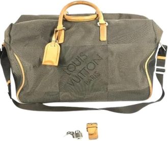 Louis Vuitton unisex, Pre-owned, Vert, Taille: ONE Size Sac Boston Pre-owned