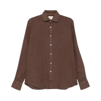 Tintoria Mattei Herren, Shirts, Braun, 3XLGr&ouml;&szlig;e