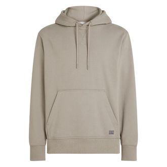 Calvin Klein Minimalistischer Hoodie-Pullover - - Sweatshirts & Hoodies - Herren - Grau - L