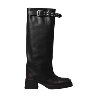 Miista Braune Hohe Stiefel - - Shoes - Damen - Braun - 37 EU