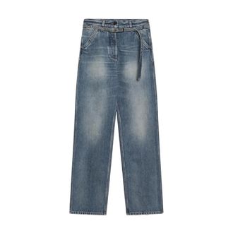 Dries Van Noten Jean droit - Femme - Jeans - Bleu - Taille: W28