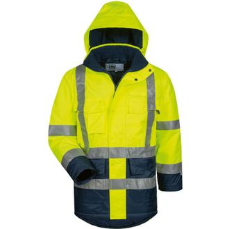 Elysee JANNIS Warnschutz-Parka Gelb/Marine Gr&ouml;&szlig;e 4-XXL(62/64)