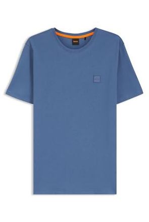 BOSS Hommes Tales T-Shirt en Jersey de Coton avec Patch logot&eacute;