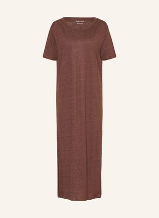 Knowledge Cotton Apparel Knowledgecotton Apparel Leinenkleid braun