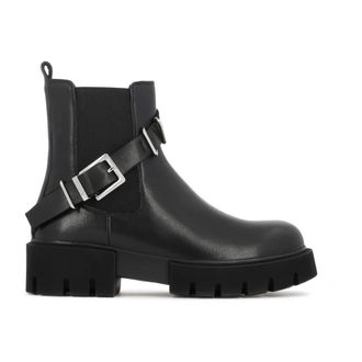 Kazar Femme, Chaussures, Noir, Taille: 39 EU Bottines slip-on avec inserts &eacute;lastiques