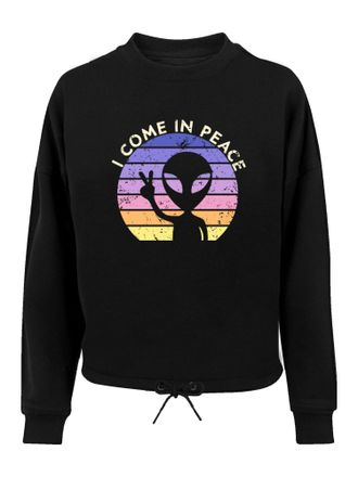 F4NT4STIC Sweatshirt Alien Peace Sunset
