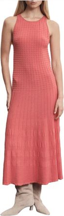 Akep Femme, Robes, Orange, Taille: 36 FR Longuette Dress
