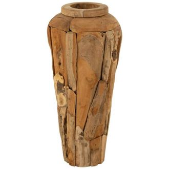 Paris Prix Vase D&eacute;co en Teck Scot 92cm Naturel