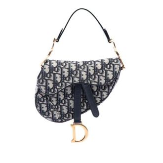 Dior Pre-owned Toile sacs-dior - Femme - Pre-owned - Bleu - Taille: ONE Size