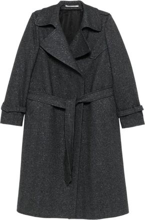 Tagliatore Femme, Manteaux, Noir, Taille: 42 FR Carola Trench Coat
