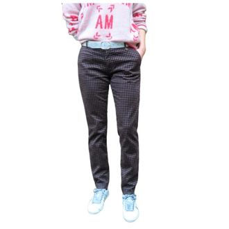 Mason's Jacqueline Hahnentritt-Hose - - Trousers - Damen - Braun - L