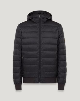 Belstaff Control Jacke F&uuml;r Herren Down Filled Nylon Black 2xl