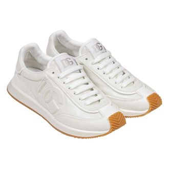 Dolce & Gabbana Homme, Chaussures, Blanc, Taille: 40 EU Cushion Baskets