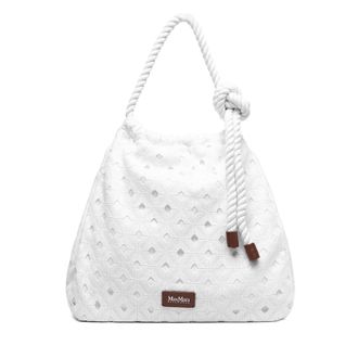 Max Mara Handtasche Max Mara 2616511019650 Wei&szlig;