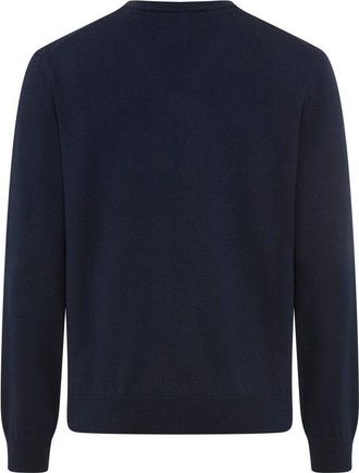 GANT V-Ausschnitt-Pullover COTTON/WOOL normale Passform, Strickpullover