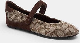 Coach Mary Jane Sneaker Aus Signature-Jacquard