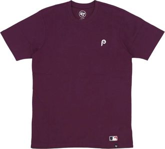47 Brand Homme, Tops, Violet, Taille: L Base Runner EMB Echo Tee