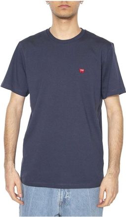 Wrangler Homme, Tops, Bleu, Taille: 2XL Sign Off Tee