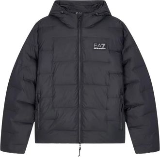 Emporio Armani Gesteppte Bomberjacke - - Jackets - Herren - Schwarzk - M