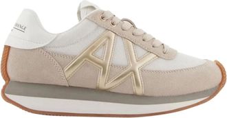 A|X Armani Exchange Low-Top Sneaker - Sneakers Sabbiabeige - Gr. 36 (EU) - in Beige - für Damen