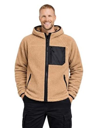 Brandit Teddyfleece Jacket 15Y, Farbe: camel, Gr&ouml;&szlig;e: XL