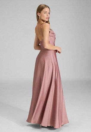 Swing Abendkleid Taillierter Schnitt mit ausgestelltem Rockteil