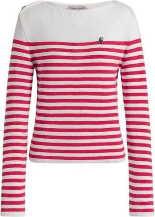 Alberta Ferretti Femme, Pulls, Rouge, Taille: 40 FR Pull ray&eacute;