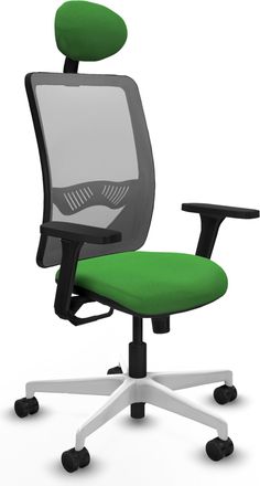 Piqueras y Crespo B&uuml;rostuhl Zulema, verstellbare Armlehne, h&ouml;henverstellbare Lendenwirbelst&uuml;tze und festes Kopfteil, ausgestattet mit Sincro 3 Positionen und Schneidesc