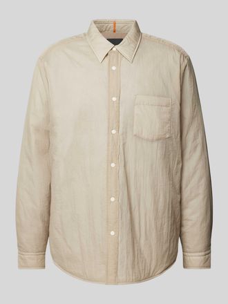 Boss Orange by Hugo Boss Hemdjacke aus reiner Baumwolle Modell LAMBINI