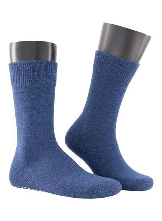 Kunert Herren Socken blau Schurwolle unifarben