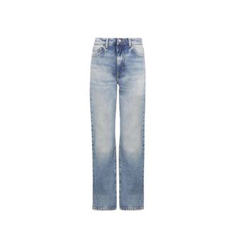 Icon Denim Los Angeles Gerades Jeans - - Jeans - Damen - Blau - W28